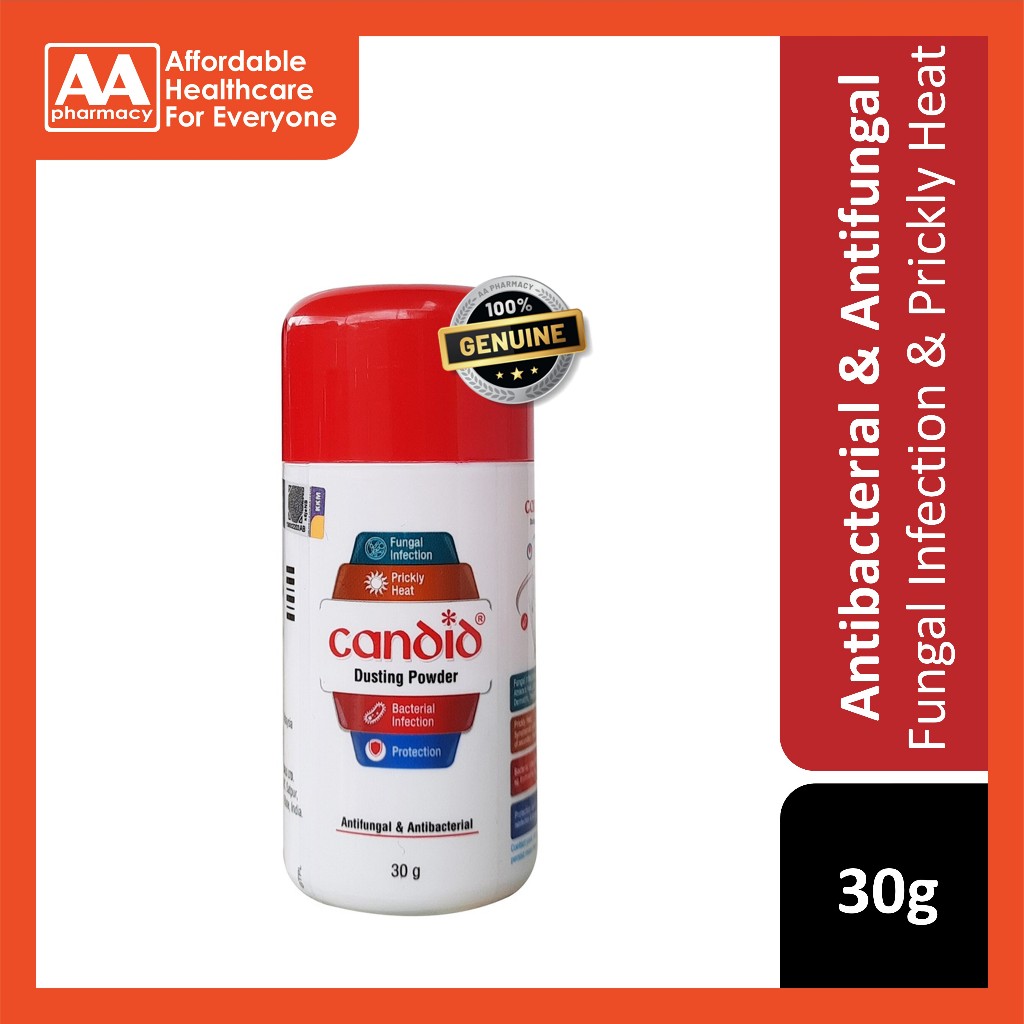 Candid Dusting Powder 30g (Antifungal and Antibacterial) | Shopee Malaysia