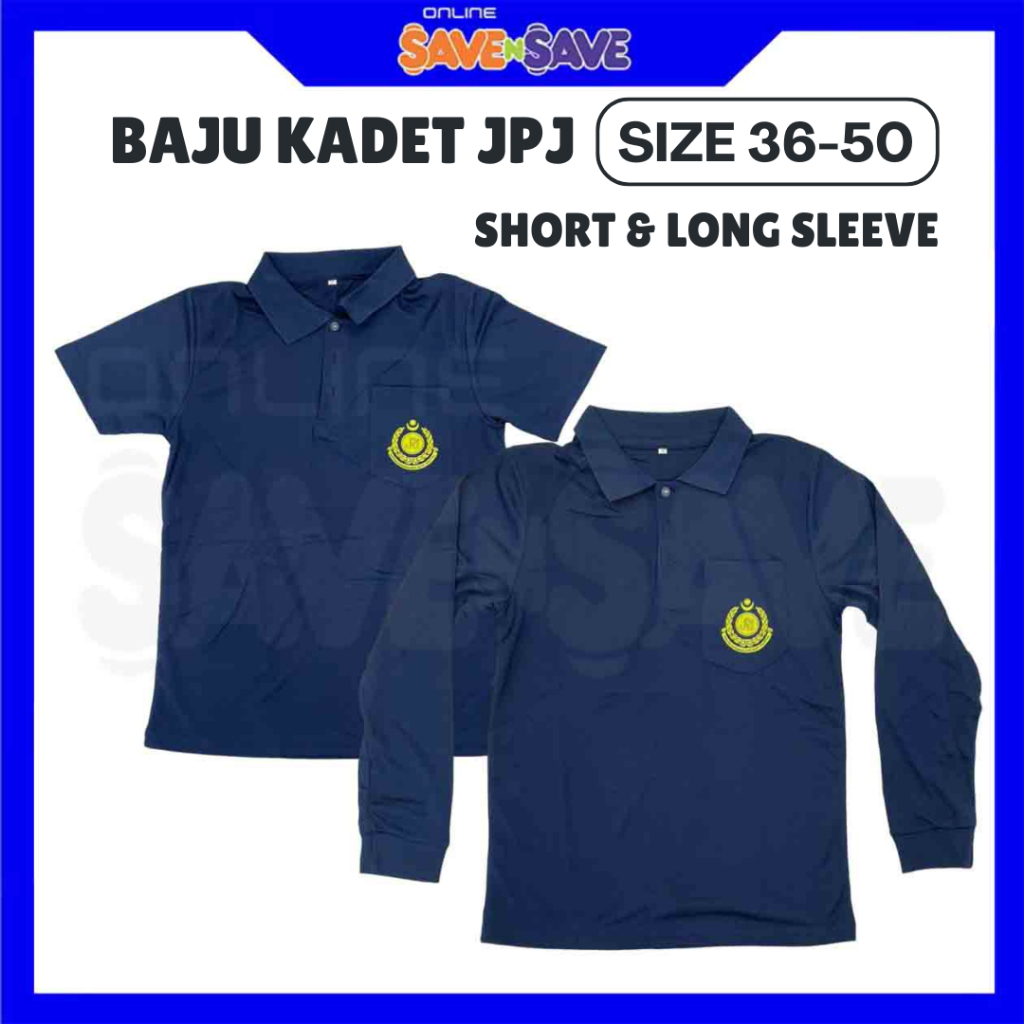 BAJU PERSATUAN KADET JPJ T-SHIRT PLUS SIZE 36-50 BAJU KOKURIKULUM ...