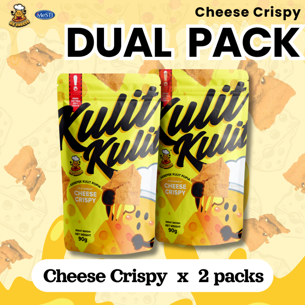 [KK Cheese] Dua Pack : Halal Kerepek Kulit Kulit popiah 90g | Cheese ...