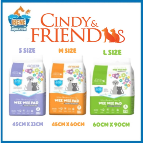 Cindy's & Friends Wee Wee Pad | Shopee Malaysia