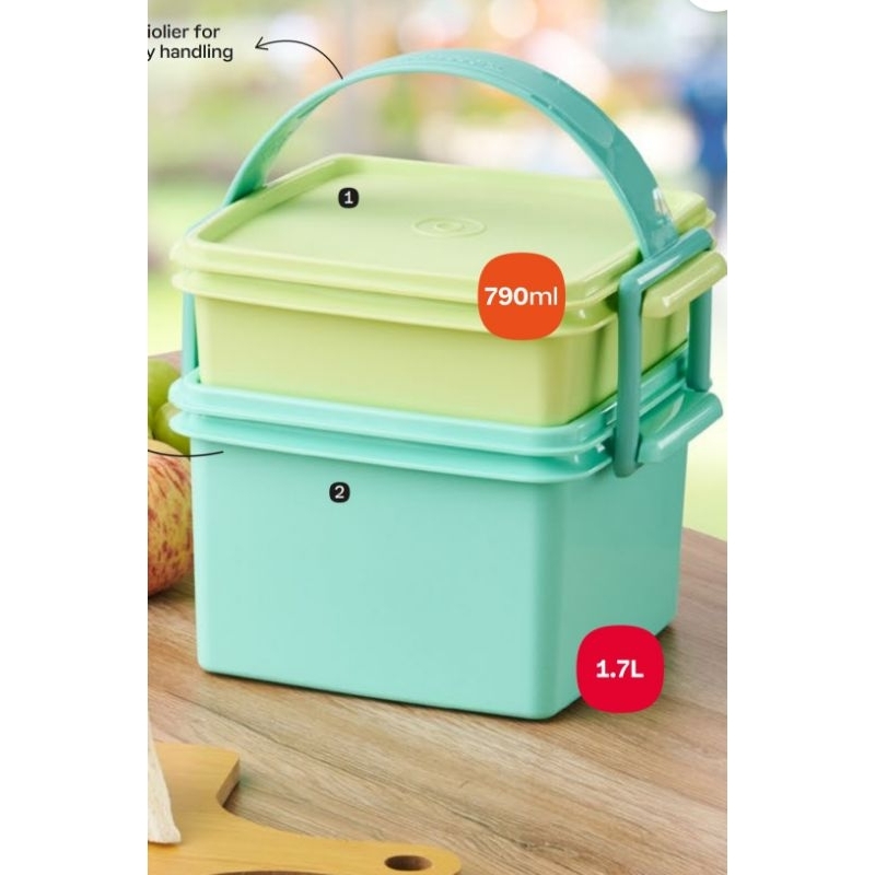 READY STOCK Tupperware Snack Set with Cariolier | Shopee Malaysia