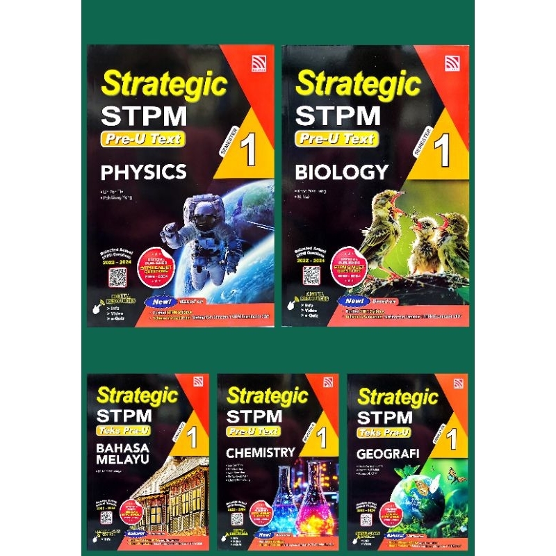 STRATEGIC STPM SEMESTER 1 - PELANGI (2025) | Shopee Malaysia