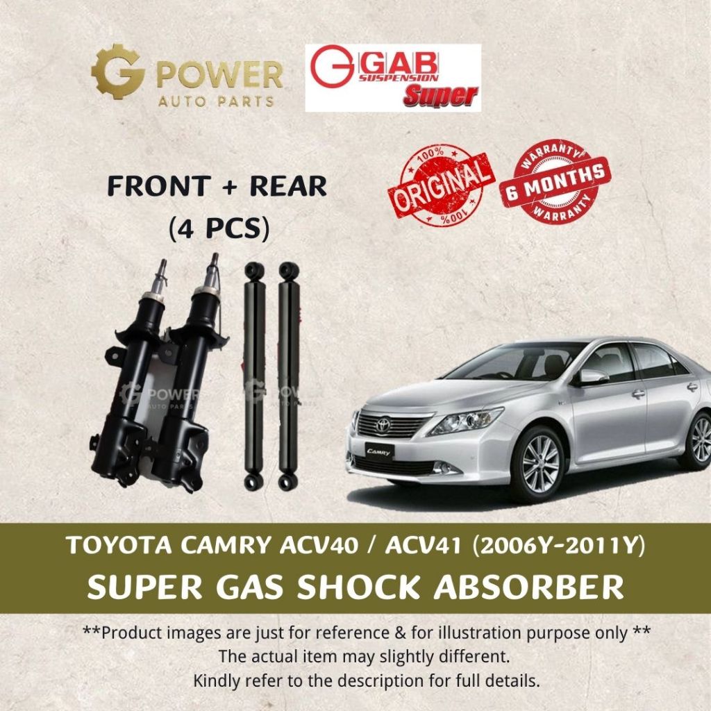 TOYOTA CAMRY ACV40 / ACV41 (2006Y-2011Y) ORIGINAL GAB SUPER GAS SHOCK ...