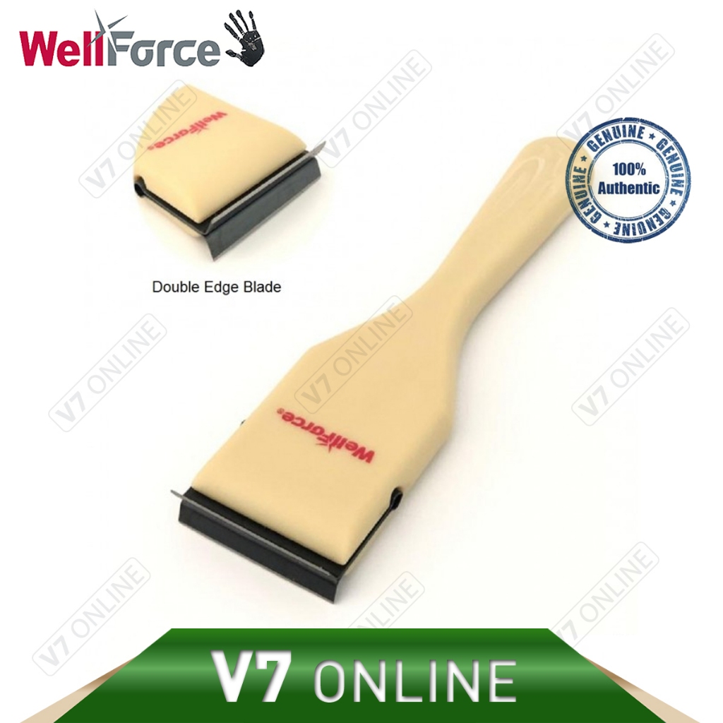 WELLFORCE Classic Scraper with Plastic Handle (38mm/63mm) [WF-14242 ...