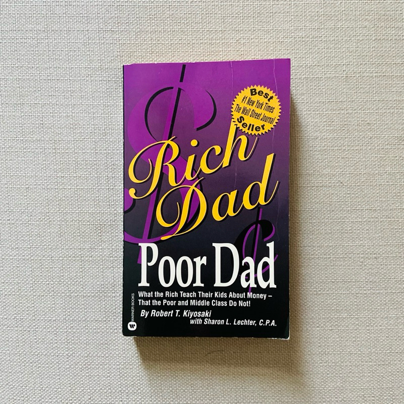 Rich Dad Poor Dad Robert Kiyosaki Secondhand book | Shopee Malaysia