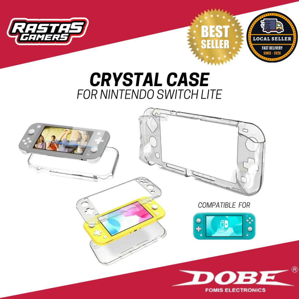 DOBE Nintendo Switch Lite Case Crystal Clear Cover TNS-3757 | Shopee ...