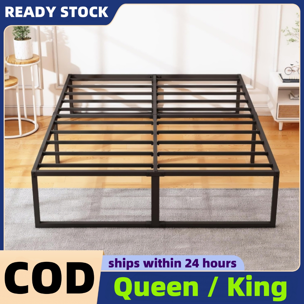 【READY STOCK-Ships within 24H】katil queen murah heavy duty Iron bed ...