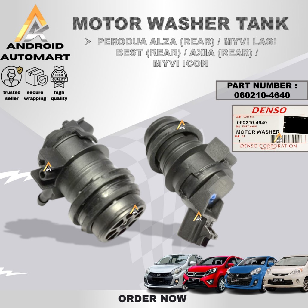 DENSO PERODUA ALZA REAR/MYVI LAGI BEST REAR/AXIA REAR/MYVI ICON MOTOR ...