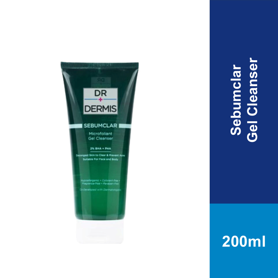 Dr Dermis Sebumclar Microfoliant Gel Cleanser 200ml | Shopee Malaysia