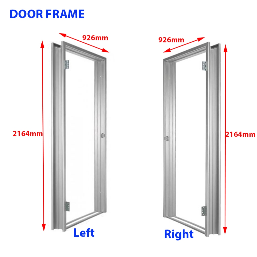 34" X 84" Door Frame 0.8mm EG Coating / frame pintu 34"x84" | Shopee ...