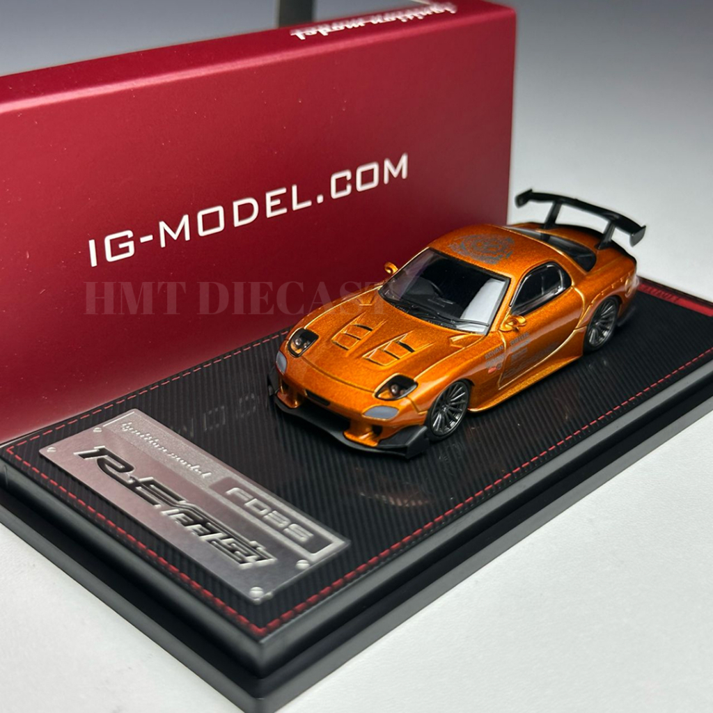 (READY STOCK) IGNITION MODEL 1/64 RX-7 RE Amemiya Orange Metallic | Shopee Malaysia