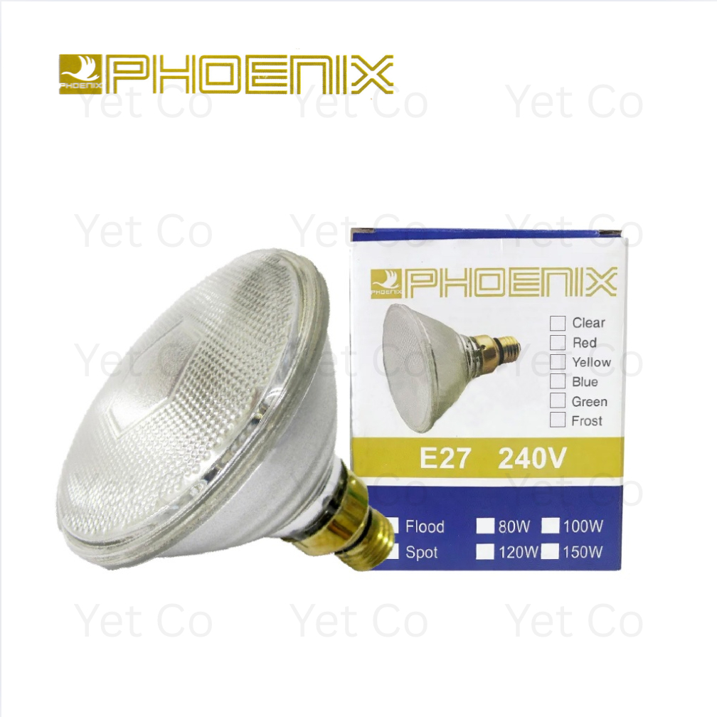 Phoenix PAR38 E27 80W/120W Spot Light Bulb Warm White | Shopee Malaysia