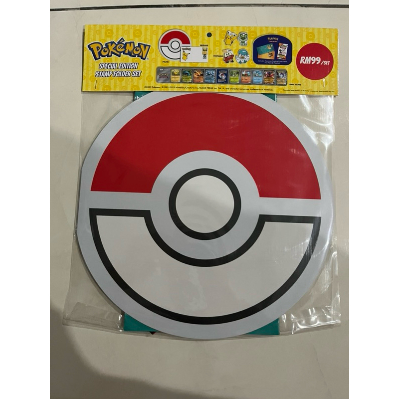 Pokemon Pokémon Stamp Folder Set (Issued By Pos Malaysia Berhad) Stamp ...