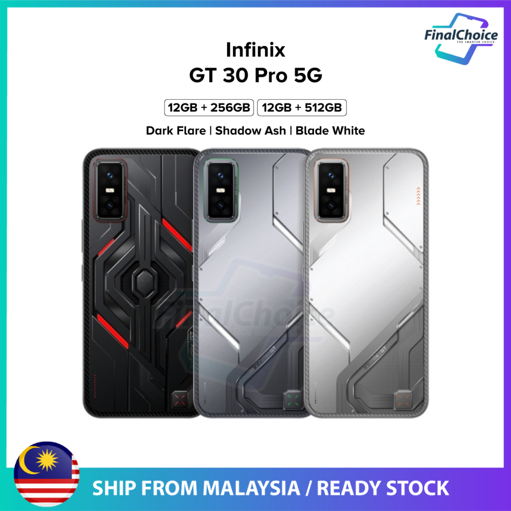 Infinix GT 30 Pro 5G/X6873 (12GB+256GB) (12GB+512GB) Original Infinix ...