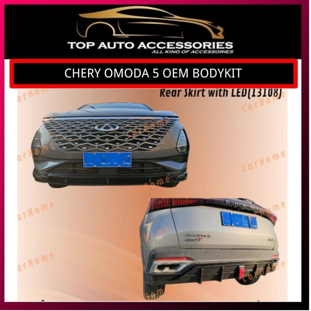 CHERY OMODA 5 OEM BODYKIT FRONT & REAR SKIRT WITH LED GOOD FITMENT ...