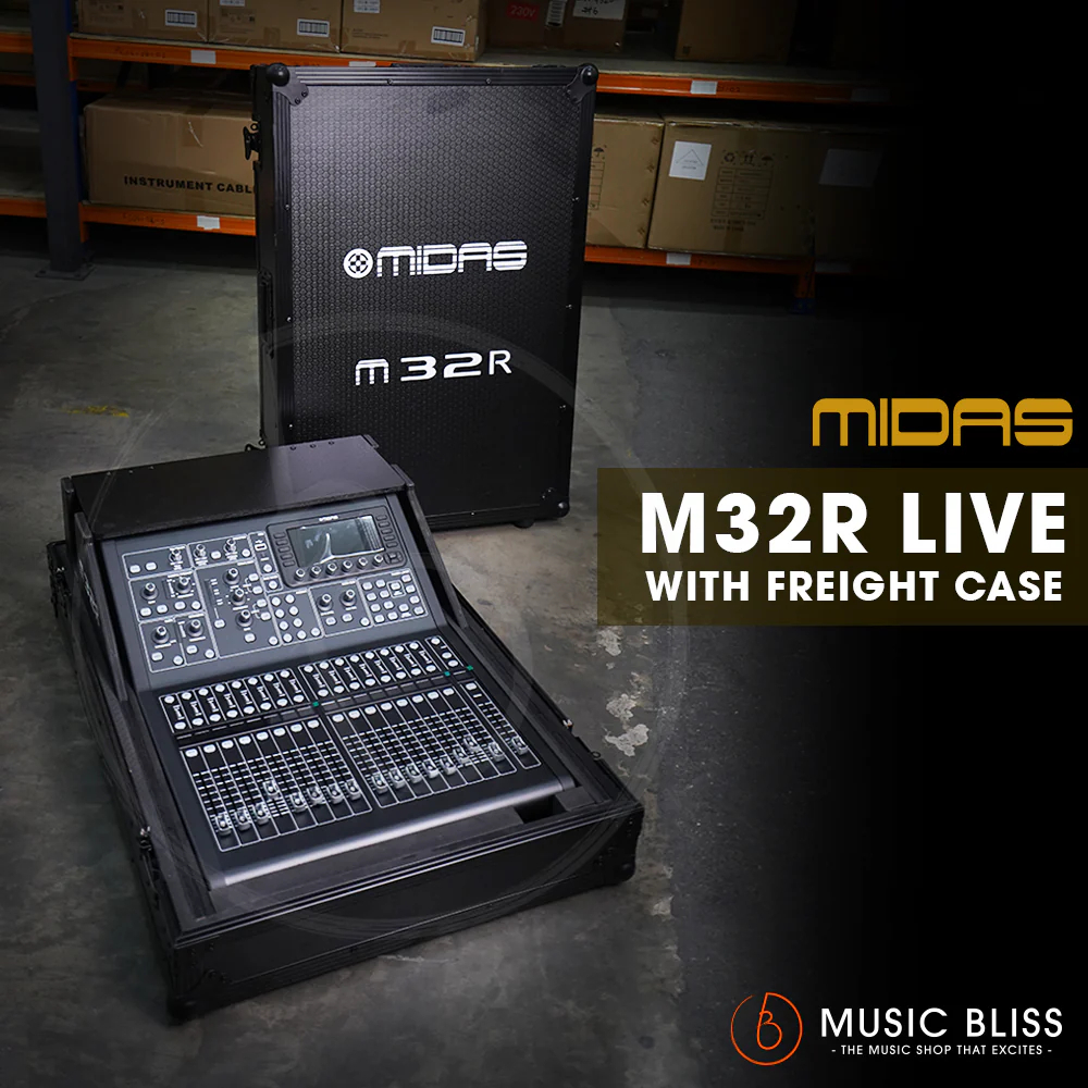 Midas M32R LIVE 40-channel Digital Mixer for Live Performance and ...