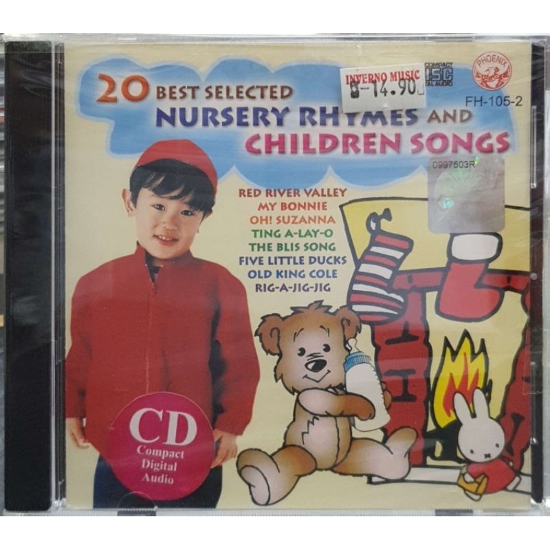 29 Best Selected Nursery Rhymes And Children Songs (CD) | Shopee Malaysia