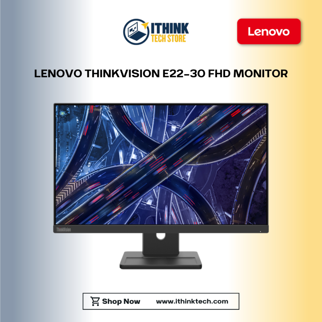 LENOVO THINKVISION E22-30 FHD MONITOR | Shopee Malaysia