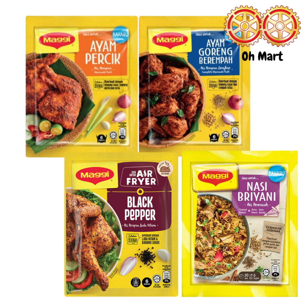Maggi Pes Sambal Perencah/Perapan AyamPercik/Ayam g.Berempah ...