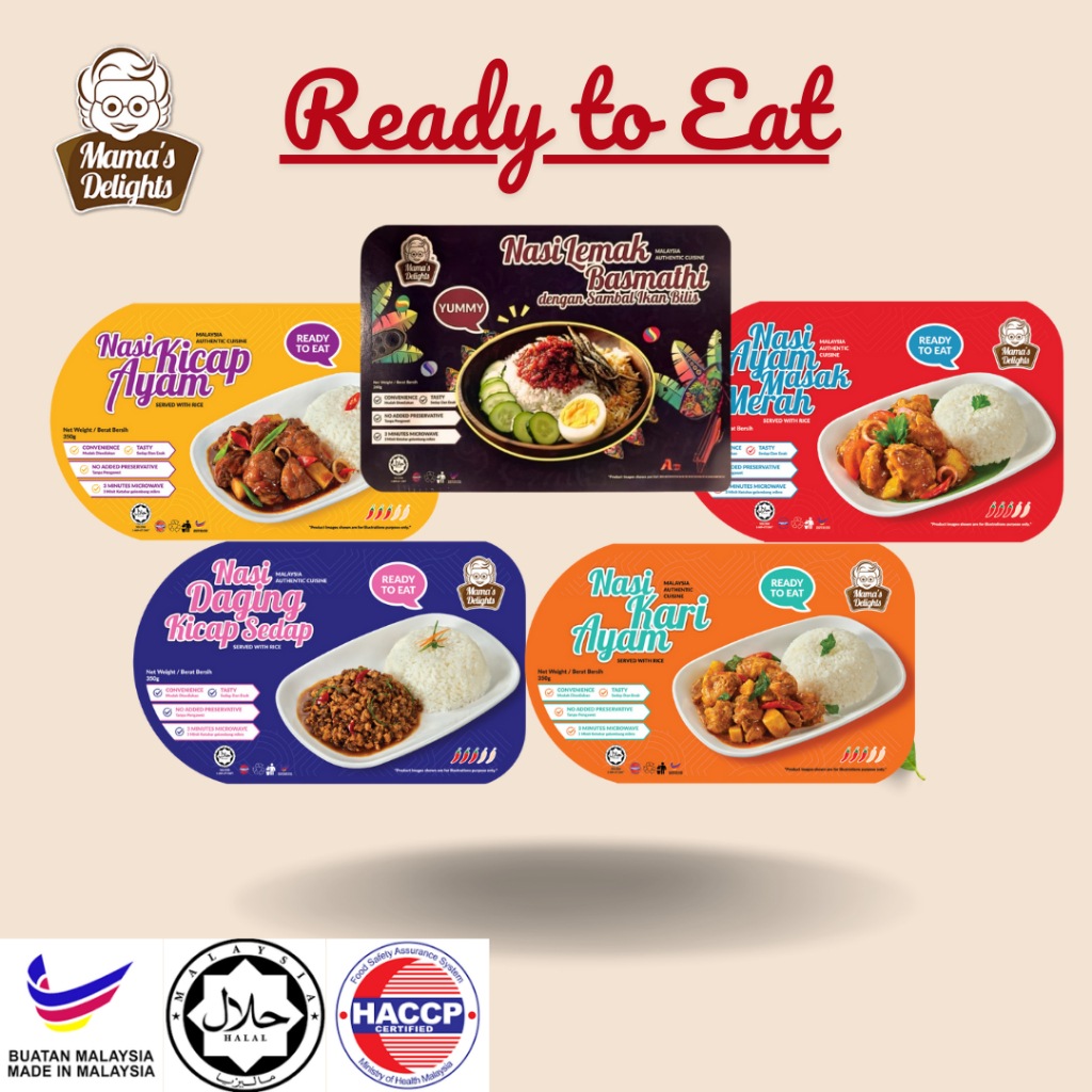[Wholesale] Mama's Delights [HALAL] Ready to Eat | Nasi Segera ...