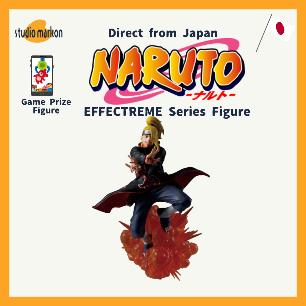 BANDAI NARUTO """EFFECTREME""" DEIDARA Figure 20250520 [Direct from Japan] | Shopee Malaysia
