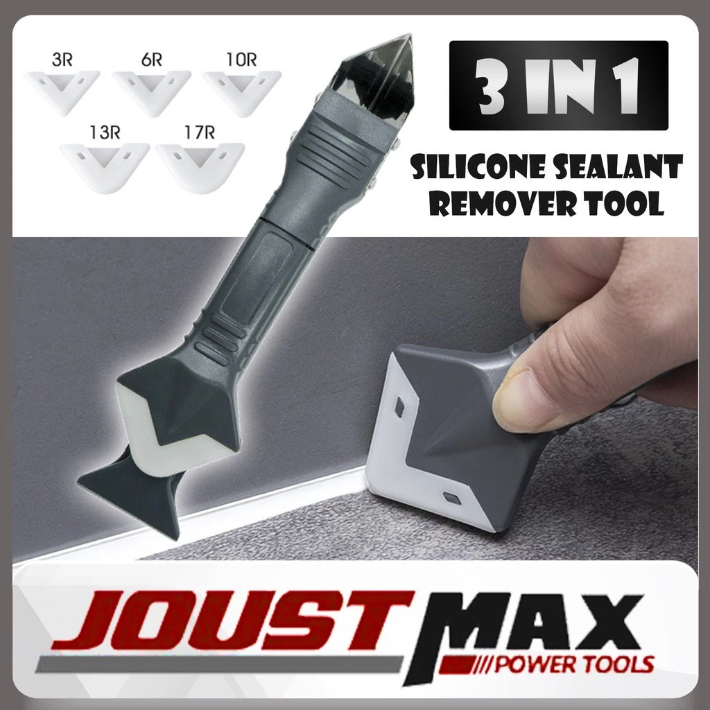 5 in 1 Multifunctional Glass Glue Angle Scraper/ Caulking Tool Rubber ...