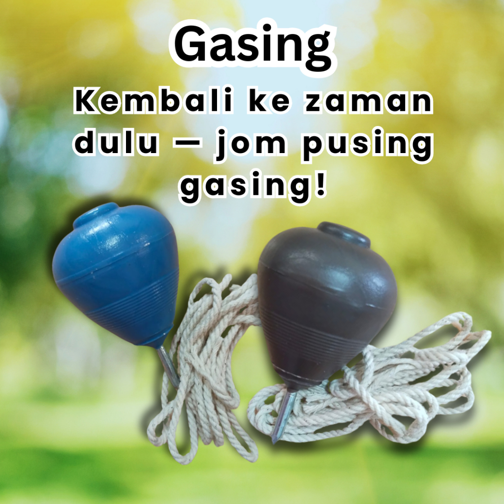 Gasing Plastic Paku Mainan Tradisional Gasing untuk Budak | Shopee Malaysia