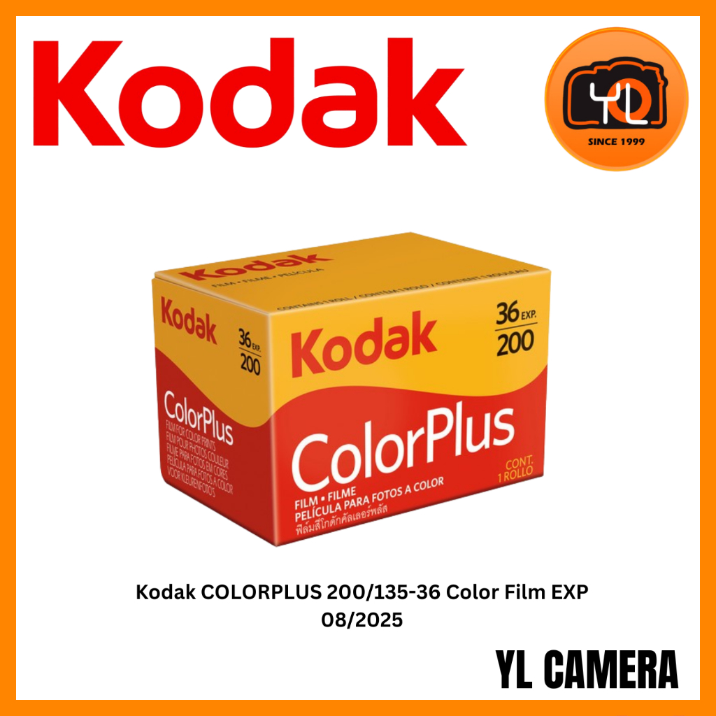 Promo: Kodak ColorPlus 200 Color Negative Film (35mm Roll Film, 36 ...