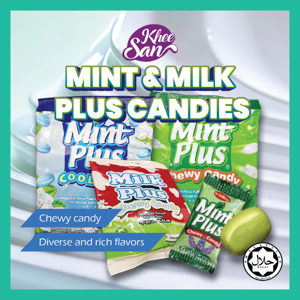 MINT PLUS ORIGINAL/COOL BLUE/MILK PLUS 120G | Shopee Malaysia