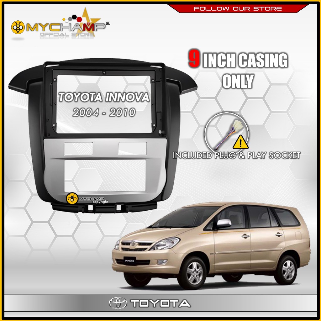 Toyota Innova AUTO 2004-2010 9" Inch Car Audio Screen Android Player ...