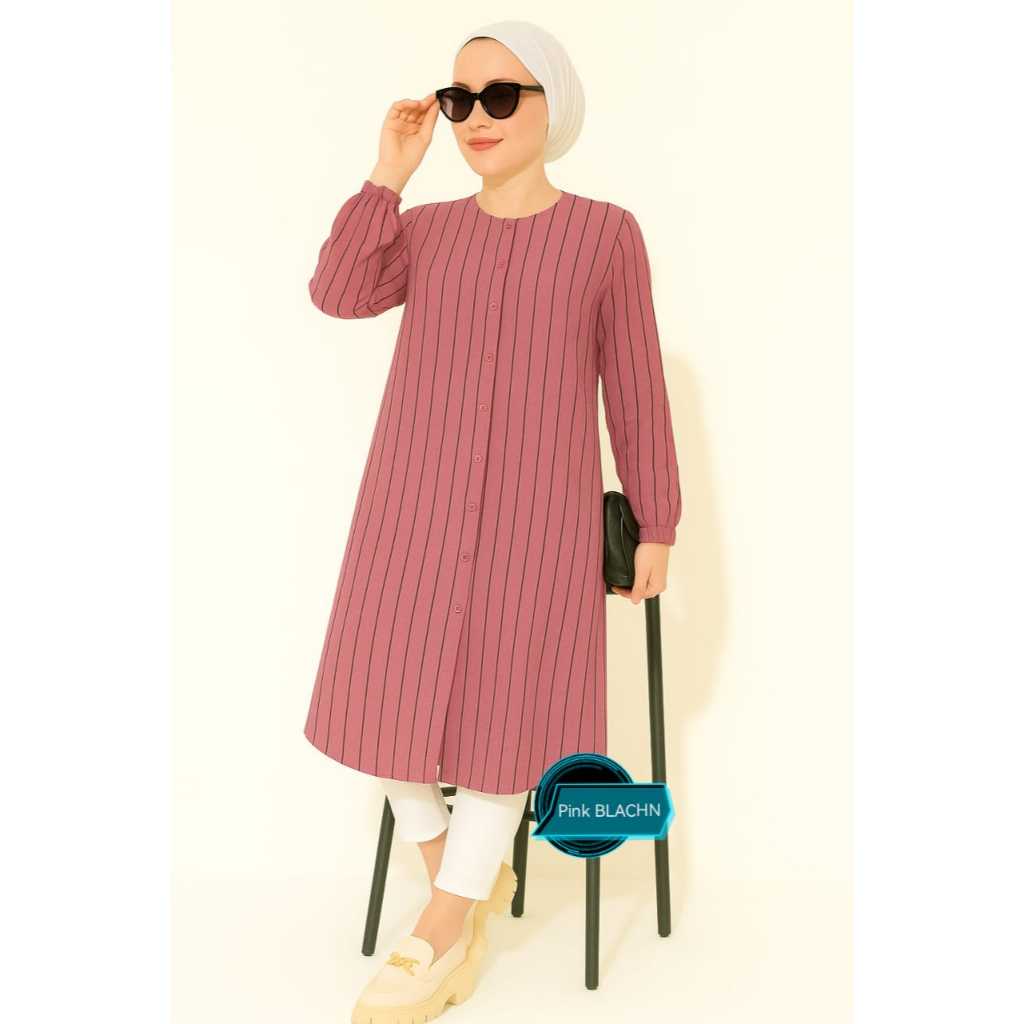 Blouse Muslimah Viral 2025 | Blouse Labuh Bergaya | Baju OOTD Moden Ibu ...