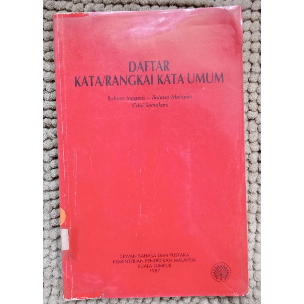 preloved DAFTAR KATA/RANGKAI KATA UMUM bi-bm | Shopee Malaysia