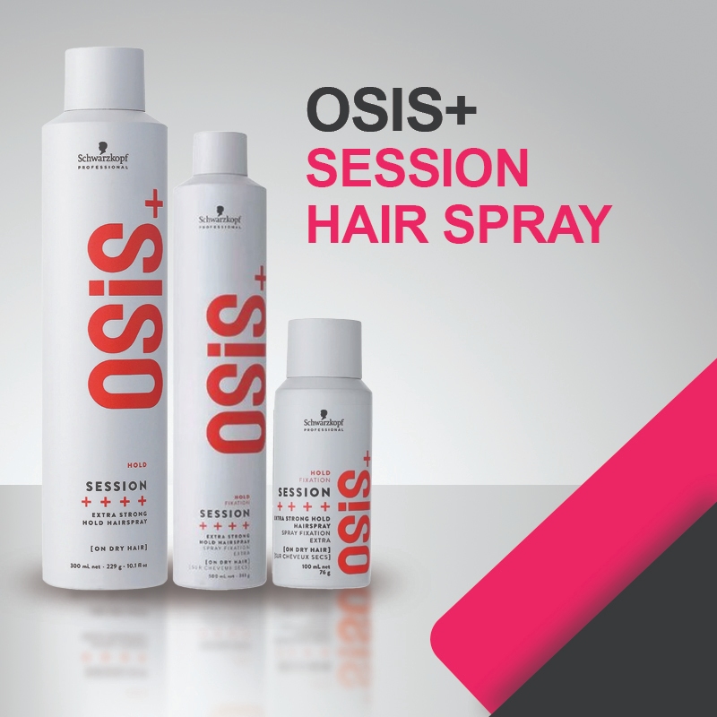 Schwarzkopf Professional 𝐎𝐒𝐈𝐒+ 𝐒𝐞𝐬𝐬𝐢𝐨𝐧 500ml/ 300ml/ 100ml (NEW ...