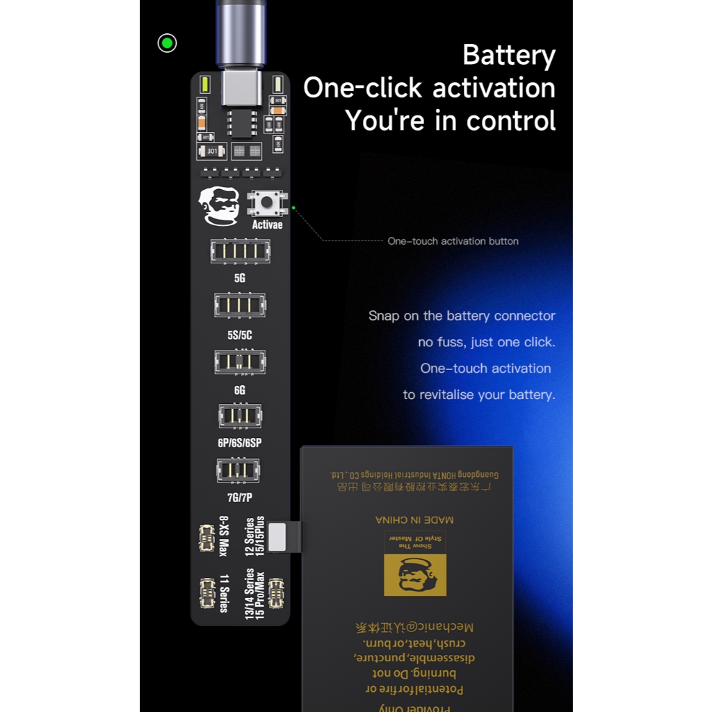 MECHANIC Battery activation detection board F009-F018 | Shopee Malaysia