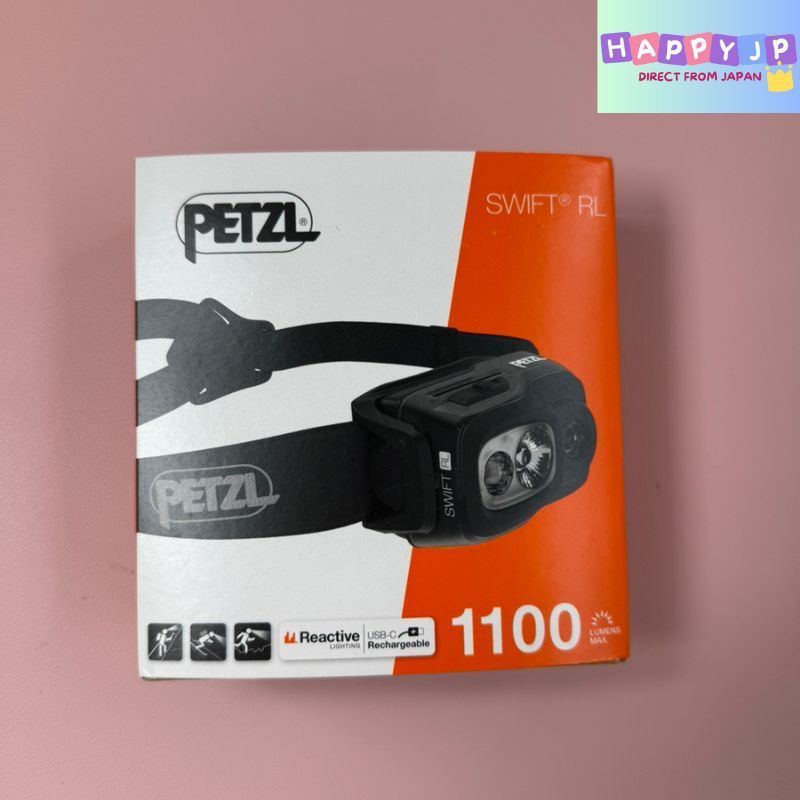 Petzl Swift RL 1100 Lumens E095BB (Color: Black) with Manufacturer's ...