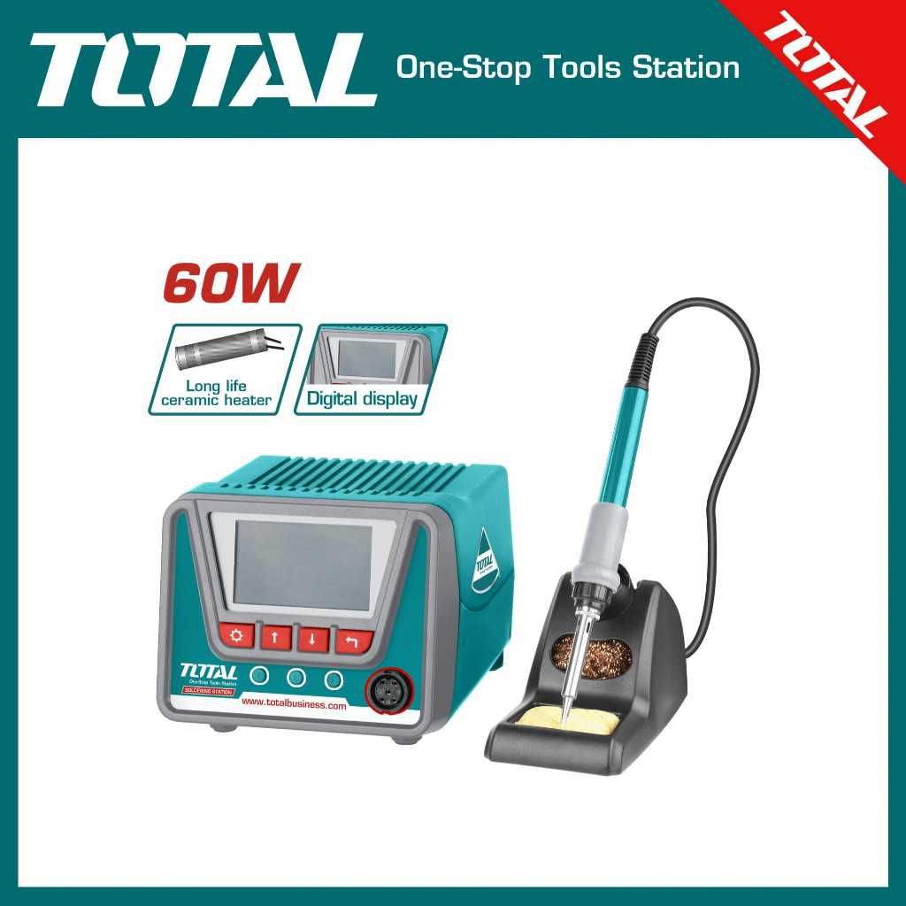 TOTAL Soldering station TET160923 | Shopee Malaysia