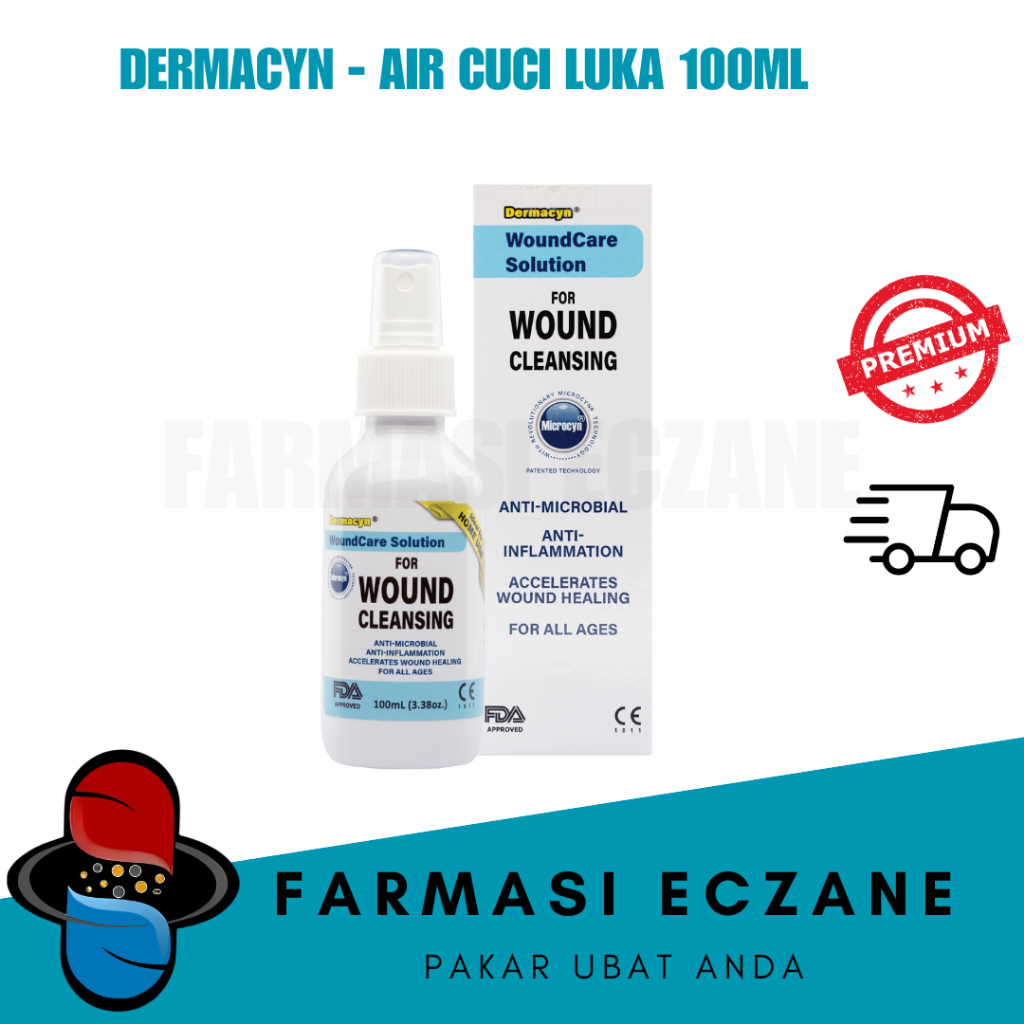 DERMACYN - AIR CUCI LUKA 100ML. PENGHABISAN STOK RM10 SAHAJA ...