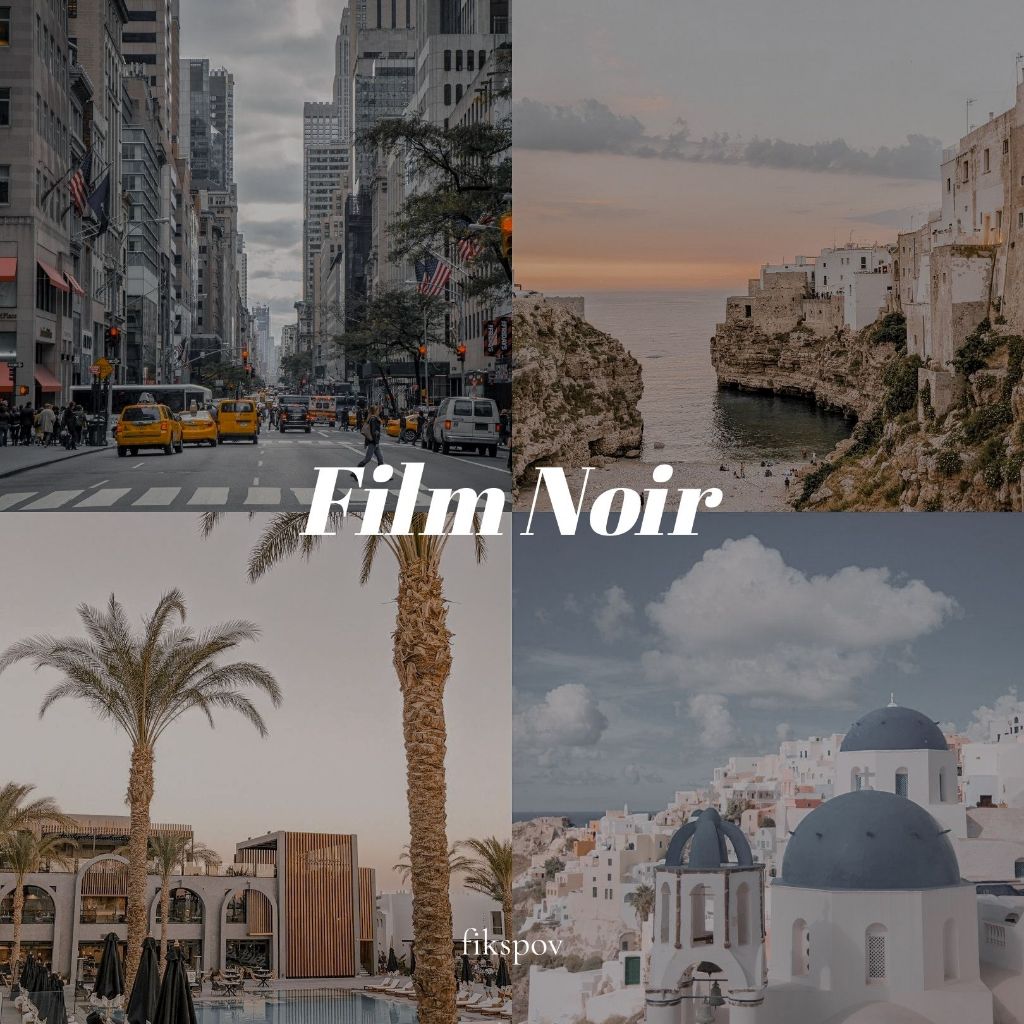 10+ Lightroom Preset Film Noir for Instagram Tiktok FB Lemon8 (Mobile & Desktop) | Shopee Malaysia