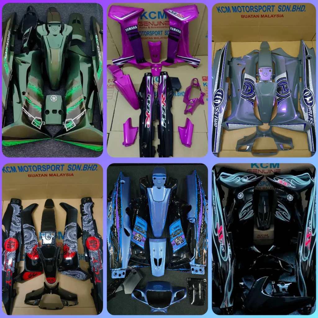 COVERSET YAMAHA SS1 / SS ONE / SS2 / SS11 / SS TWO + LEG SHIELD FULL ...