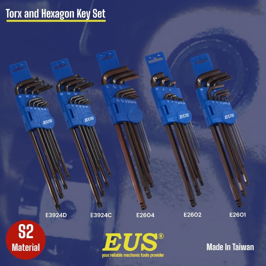 Hexagon Key Set | Torx Key Set | Tamper Torx Key Set | Shopee Malaysia