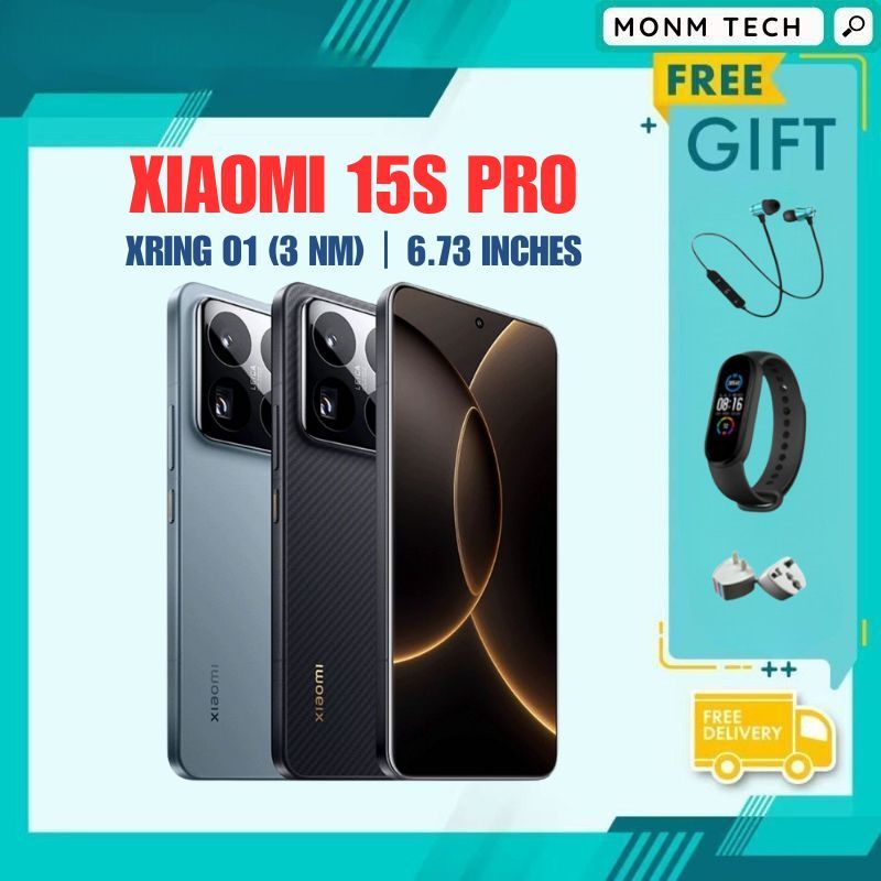 [2025] Xiaomi 15S Pro 6.73 inches AMOLED Xring O1 (3 nm) 16+512GB/1TB 90W wired 6100 mAh 50mp ...