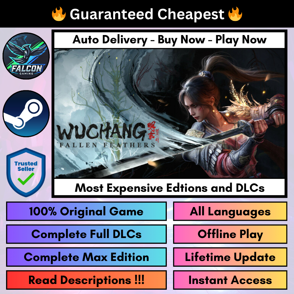 WUCHANG: Fallen Feathers [Auto Delivery] [Full DLC] [Steam Offline ...