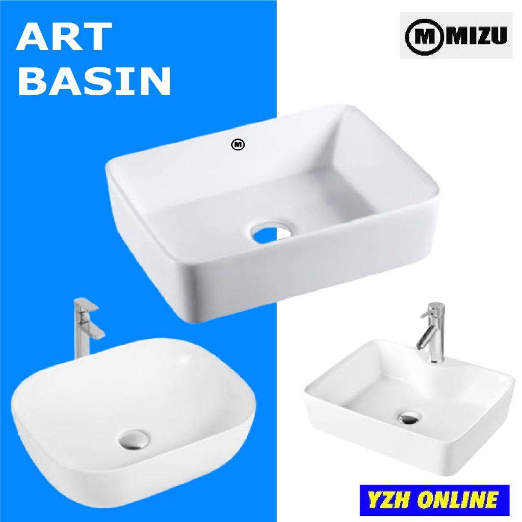 [Free Delivery] Mizu / Saniware Wash Basin WB288 - White basin, basin ...