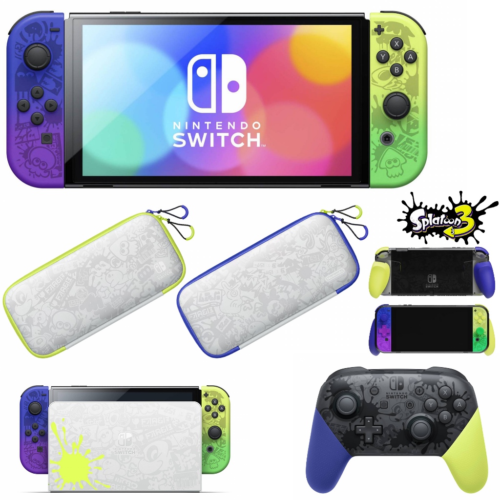 Nintendo Switch – OLED Model - Splatoon 3 COMPLETE COLLECTOR Edition ...