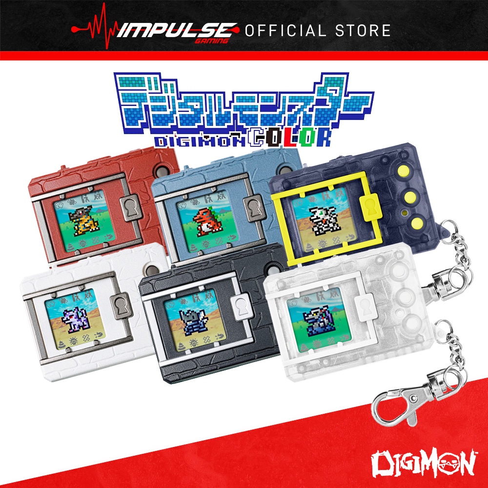 Bandai Digimon Digivice Digital Monster Color Vpet V-Pet Version 1, 2 ...