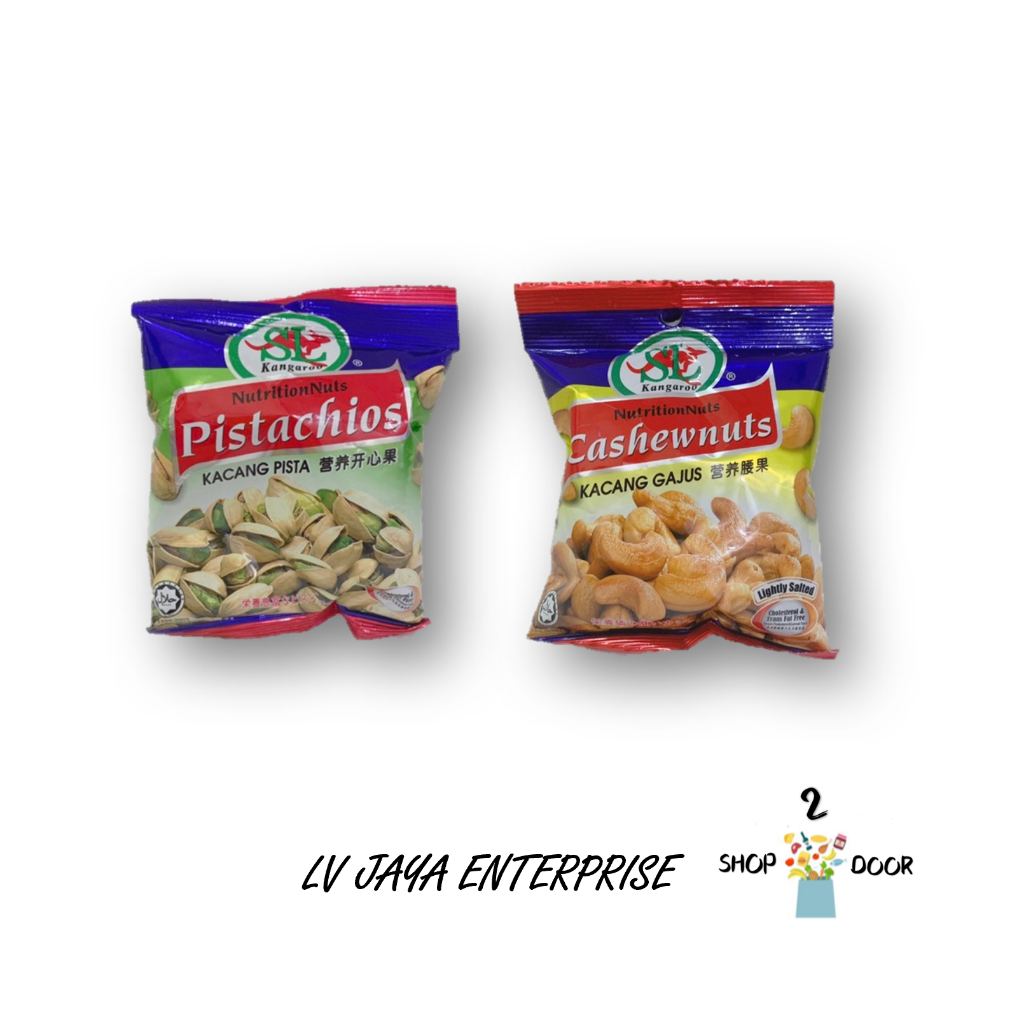 SL Kangaroo Nutrition Nuts [ Pistachios & Cashewnuts / Kacang Pista ...