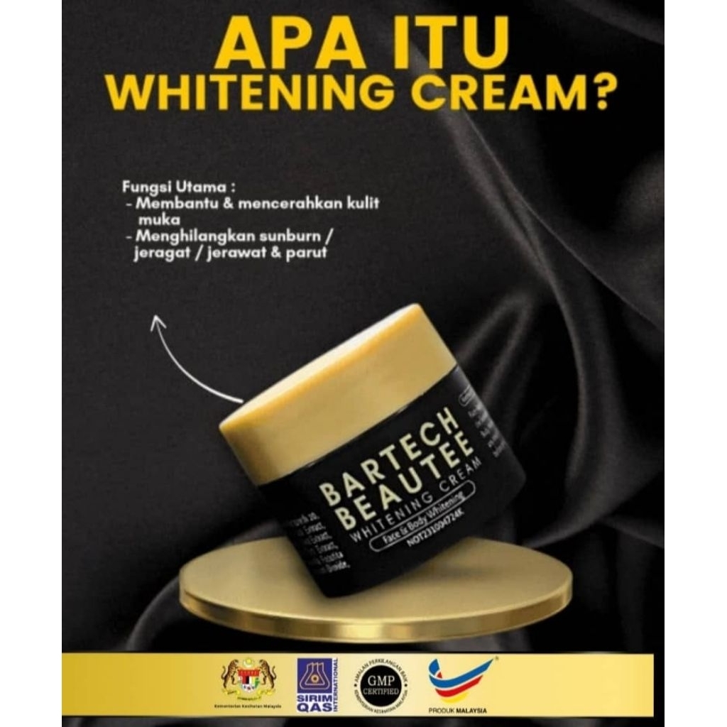 BARTECH BEAUTEE WHITENING CREAM KAK LIN | Shopee Malaysia