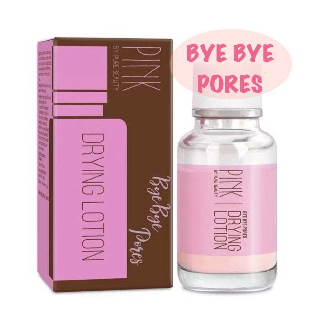 [Made In Korea] Pink By Pure Beauty BYE BYE PORES Drying Lotion 18g EXP ...