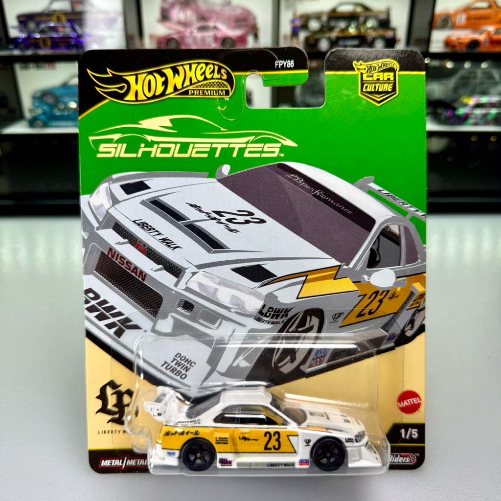 Hot Wheels Premium LB-ER34 Super Silhouette Nissan Skyline GTR R34 LBWK ...
