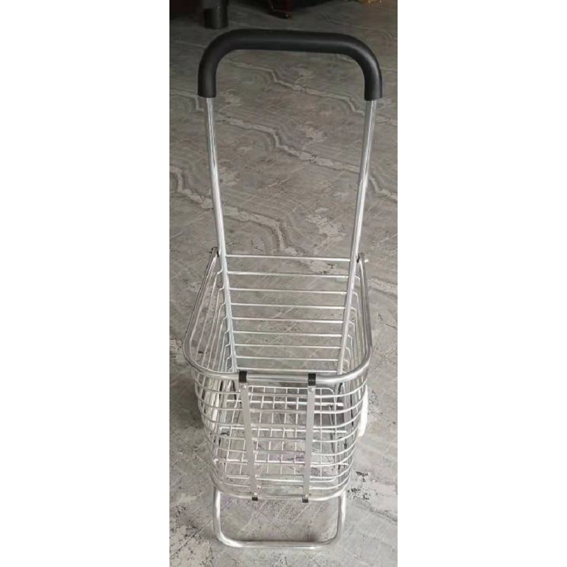ALUMINIUM SHOPPING CART / Foldable Folding Aluminium Shopping ...